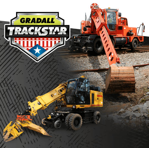 Gradall TrackStar Makes Railway Maintenance Easy