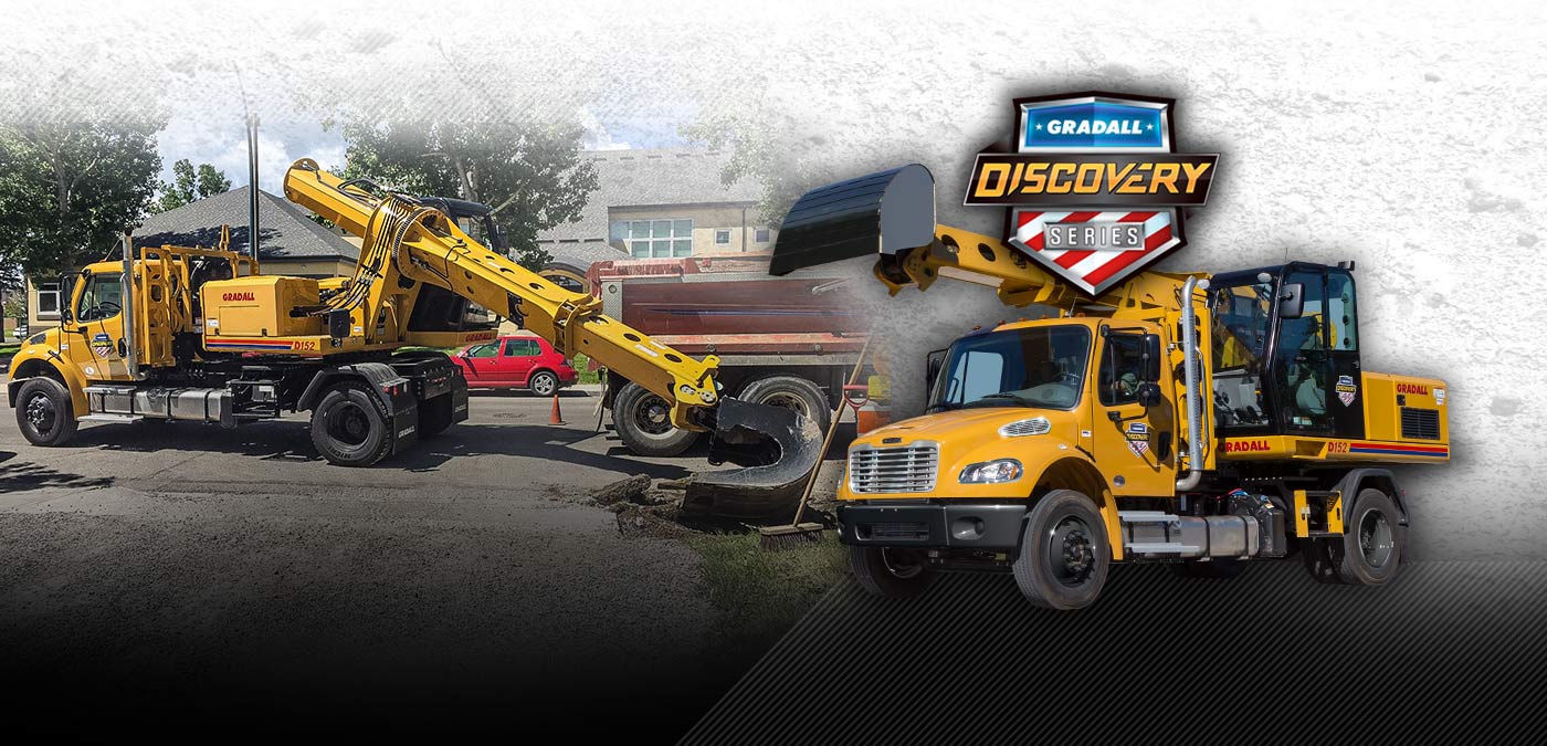 Gradall Excavators for Road, Highway and Heavy Construction