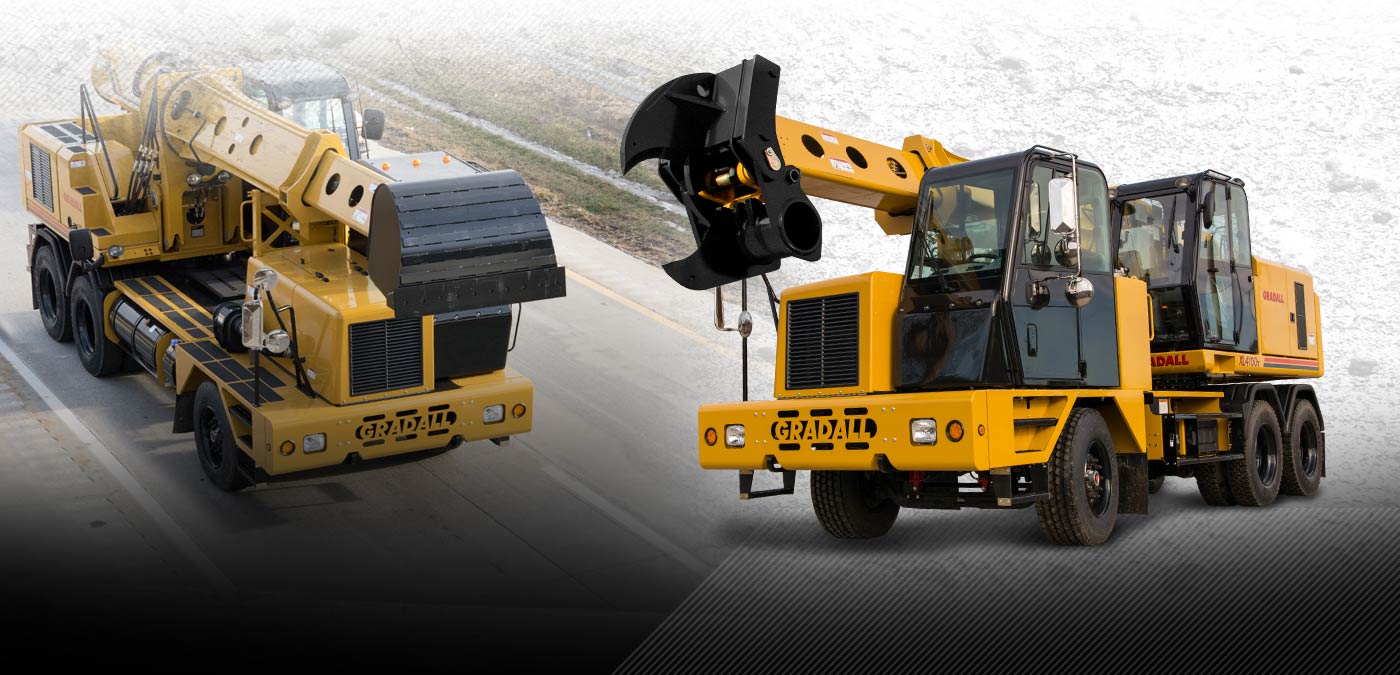 Gradall Excavators for Road, Highway and Heavy Construction